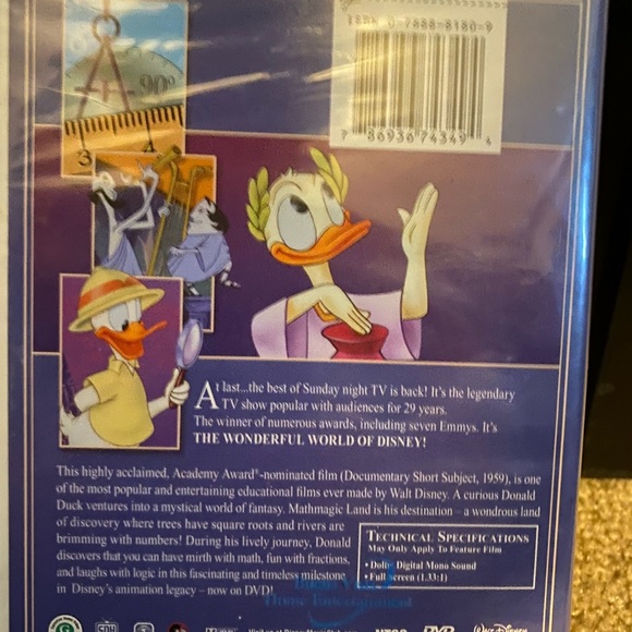 Disney | Media | Disneys Classic Donald In Mathmagic Land Dvd | Poshmark